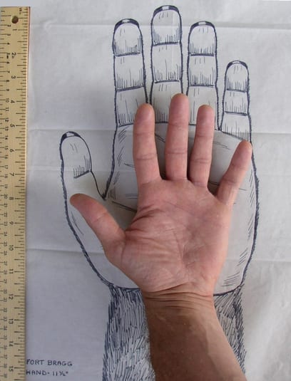 Hand Prints Gallery: By Sasquatch Canada - Sasquatch Chronicles