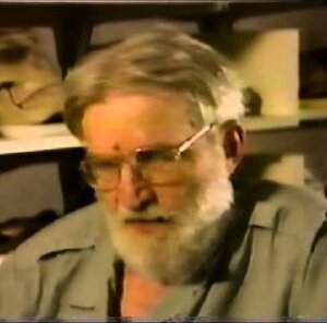 Dr. Grover Krantz at the Harrison Hot Springs Sasquatch Forum ...