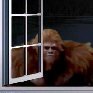 The creature jumped over the fence - Sasquatch Chronicles